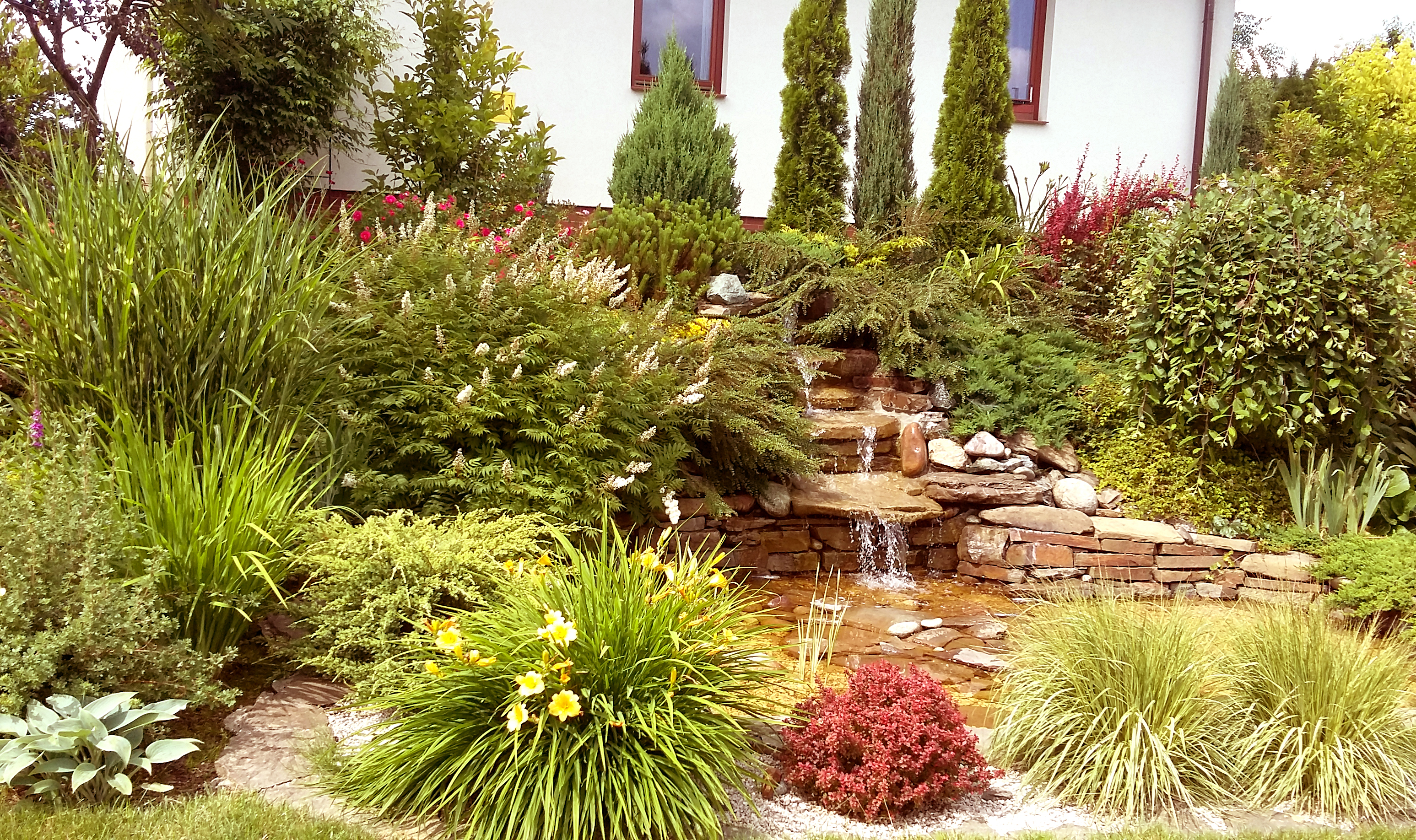 Impresja ogrodowa - Mój Piękny Ogród - Ogrody ozdobne, Rośliny, Kwiaty